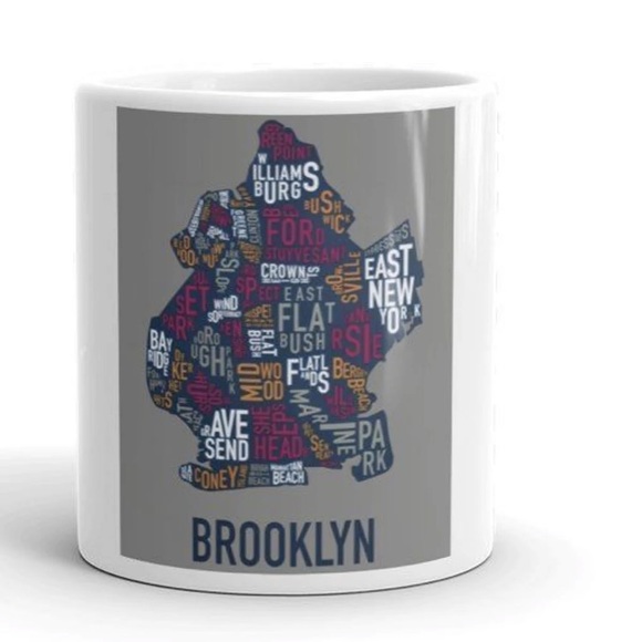 Think Vintage Online | Kitchen | Brooklyn Section Represent Mug Nwt 1 ...